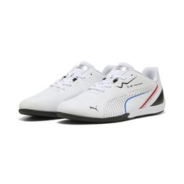 Sneaker Puma "BMW M Motorsport Drift Cat 11 Sneakers Erwachsene", Damen, Gr. 39, wei&szlig; schwarz, Obermaterial: Synthetik, Textil, Leder; Futter: Textil; Innensohle: Textil; Laufsohle: Gummi, Schuhe Sneaker
