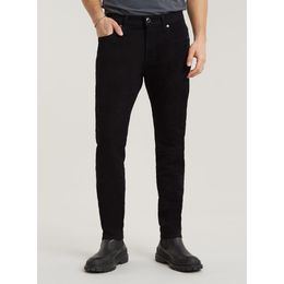 G-Star Raw Regular-fit-Jeans G-STAR "3301 Slim Jeans", Damen, Gr. 36, L&auml;nge 36, pitch schwarz, Obermaterial: 26% Baumwolle, 7% Elastomultiester, 1% Elasthan, Jeans