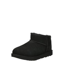 UGG Australia UGG Boots 'CLASSIC ULTRA MINI' Mädchen Größe 35 schwarz / weiß