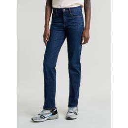 G-Star Raw 5-Pocket-Jeans G-STAR "Strace Straight Jeans", Damen, Gr. 29, L&auml;nge 28, worn in aster blau, Obermaterial: 98% Baumwolle, 2% Elasthan, Jeans 5-Pocket-Jeans