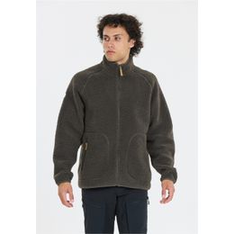 WHISTLER Jungen Fleecejacke "Pioneer"schwarz, grau, Gr. M, unifarben, 100% Polyester, Jacken, mit atmungsaktiver Eigenschaft
