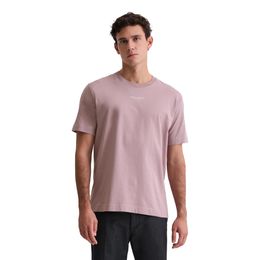 Marc O'Polo MARC O'POLO Damen T-Shirt "aus reiner Bio-Baumwolle"violet mauve, Basic, Gr. XXL, unifarben, Obermaterial: 100% Baumwolle, Shirts