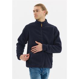 Fleecejacke WHISTLER "Pioneer", Jungen, Gr. 3XL, dunkelblau, blau, 100% Polyester, unifarben, normal, hoch geschlossener Ausschnitt, Jacken Fleecejacke, mit atmungsaktiver Eigenschaft