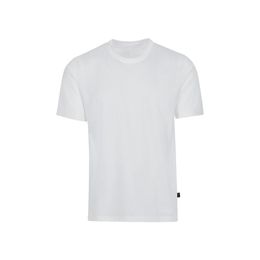T-Shirt TRIGEMA "TRIGEMA T-Shirt aus 100% Baumwolle", Herren, Gr. 3XL, wei&szlig;, 100% Baumwolle, Basic, Shirts T-Shirt