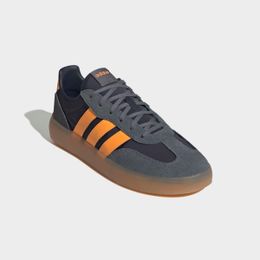 Herren Sneaker "BARREDA DECODE", adidas Sportswear, Gr. 40legend ink, pure tangerine, onix, Leder, Textil, Schuhe