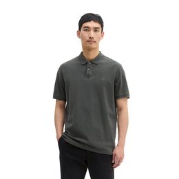 Marc O'Polo Poloshirt MARC O'POLO "aus Bio-Baumwolle", Herren, Gr. XL, schwarz (light graphite), Obermaterial: 100% Baumwolle, unifarben, skinny fit, Strickb&uuml;ndchen, Shirts