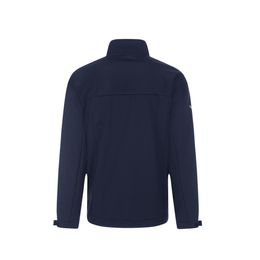 Softshelljacke TRIGEMA "TRIGEMA Softshelljacke RV unisex", Damen, Gr. L, blau (navy), 88% Polyamid, 12% Elasthan, Jacken Softshelljacke