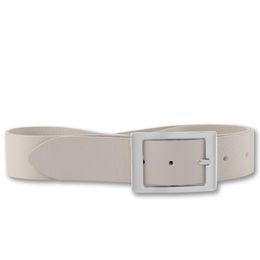Bernd G&ouml;tz Lederg&uuml;rtel BERND G&Ouml;TZ "Lederg&uuml;rtel in idealer Breite und &Uuml;berl&auml;nge", Damen, Gr. 11,5, beige, Rindsleder, G&uuml;rtel Lederg&uuml;rtel
