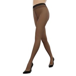 Wolford Feinstrumpfhose Damen Gr&ouml;&szlig;e L schwarz