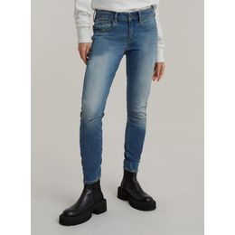 G-Star Raw Regular-fit-Jeans G-STAR "Arc Skinny Jeans", Damen, Gr. 33, L&auml;nge 32, medium aged, Obermaterial: 7% Elastomultiester, 1% Elasthan, Jeans