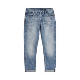 G-Star Raw Regular-fit-Jeans G-STAR "3301 Slim Selvedge Jeans", Damen, Gr. 32, Länge 36, vintage stream, Obermaterial: 1% Elasthan, Jeans