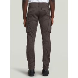 G-Star Raw Cargohose G-STAR "Rovic Zip 3D Regular Tapered Hose", Damen, Gr. 36, Länge 30, raven, Obermaterial: 97% Baumwolle, 3% Elasthan, Hosen Cargohose
