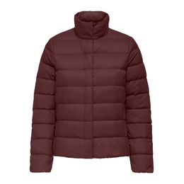 Steppjacke Only "ONLRUBY QUILTED DOWN JACKET OTW", Damen, Gr. L, decadent chocolate, Web, Obermaterial: 100% Nylon, unifarben, regular fit, Jacken Steppjacke
