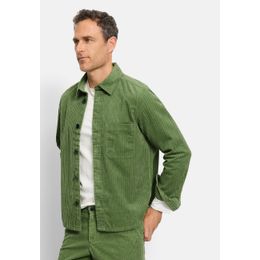 Langarmhemd OLYMP "OLYMP Casual, Overshirt, Freizeithemd, Kent", Herren, Gr. L, Normaler Arm, gr&uuml;n, 100% Baumwolle, Hemden