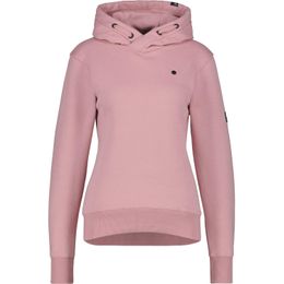alife and kickin ALIFE & KICKIN Damen Kapuzensweatshirt "Damen SarinaAK A"dusty pink melange, Gr. XXL, 50% Baumwolle, 50% Polyester, Sweatshirts
