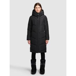 Khujo Damen Steppmantel "JANGE"schwarz, Gr. XS, unifarben, 100% Polyester, M&auml;ntel