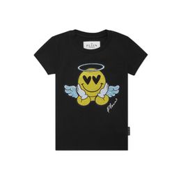 T-Shirt Philipp Plein "Smile", Jungen, Gr. 14, 02, schwarz, Obermaterial: 100% Baumwolle, Shirts T-Shirt