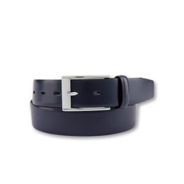 Bernd G&ouml;tz Lederg&uuml;rtel BERND G&Ouml;TZ "Lederg&uuml;rtel mit eleganter Bicolorschlie&szlig;e", Damen, Gr. 100, marine, Rindsleder, G&uuml;rtel Lederg&uuml;rtel