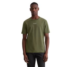 Marc O'Polo T-Shirt MARC O'POLO "aus reiner Bio-Baumwolle", Damen, Gr. M, dried herb, Obermaterial: 100% Baumwolle, unifarben, Basic, regular fit, Rundhals, Shirts T-Shirt