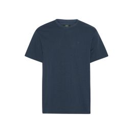 T-Shirt Clean Cut Copenhagen "Clean Cut Copenhagen Stable T-Shirt", Damen, Gr. L, navy, 100% Baumwolle, unifarben, relaxed fit, Rundhals, Shirts T-Shirt