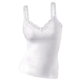 Lascana Bodyforming-Top Damen Gr&ouml;&szlig;e XS wei&szlig;