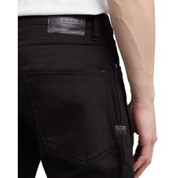 G-Star Raw G-STAR Damen Regular-fit-Jeans "Contor Slim Jeans"pitch schwarz, Gr. 29, Obermaterial: 25% Baumwolle, 1% Elasthan, Jeans