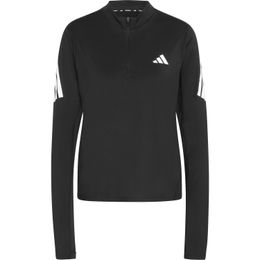 Adidas ADI365--- ZIP W Funktionsshirt Damen - Gr&ouml;&szlig;e XL - schwarz
