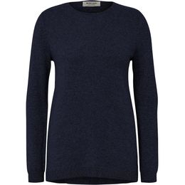 Peter Hahn - Rundhals-Pullover aus 100% Premium-Kaschmir, blau, Gr. 42 / M - Kaschmir