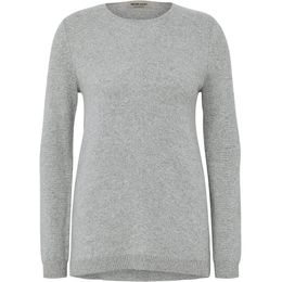 Peter Hahn - Rundhals-Pullover aus 100% Premium-Kaschmir, grau, Gr. 44 / L - Kaschmir