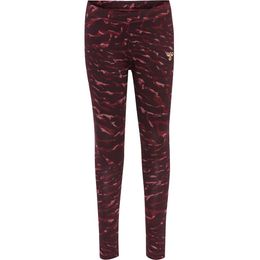 Hummel Leggings 'Didde' girl Red size 146