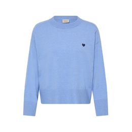 Fransa Pullover 'FRMelani' Damen Gr&ouml;&szlig;e S himmelblau / dunkelblau