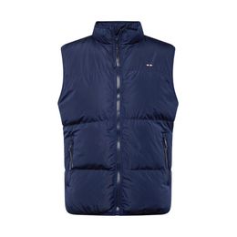FQ1924 Weste 'Vinncent' Herren Gr&ouml;&szlig;e 4XL navy / karminrot / wei&szlig;