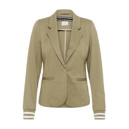 Kaffe Blazer 'Kinnie' Damen Gr&ouml;&szlig;e 40 khaki / wei&szlig;