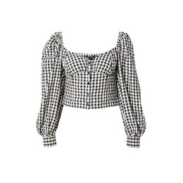 MONKI Bluse Damen Gr&ouml;&szlig;e XS schwarz / wei&szlig;