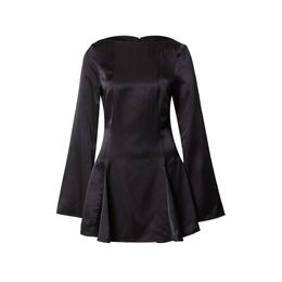 MONKI Kleid Damen Größe 40 schwarz Winterkleid