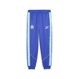 Puma Sporthose 'Olympique de Marseille King Anthem' Herren Gr&ouml;&szlig;e XXL t&uuml;rkis / royalblau / wei&szlig;