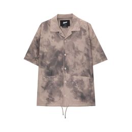 Pull&Bear Pull&Bear Hemd Herren Gr&ouml;&szlig;e L beige / grau