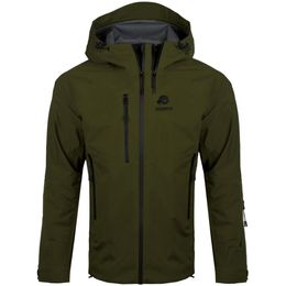 GUGGEN Mountain Funktionsjacke 'Allwetter Jacke HD09 3-Lagen Hardshell Wanderjacke' Damen Gr&ouml;&szlig;e M oliv