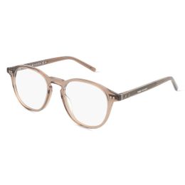 Tommy Hilfiger Eyewear TH 1893 Brille Herren | Fassung: Vollrand, Panto, Beige Transparent