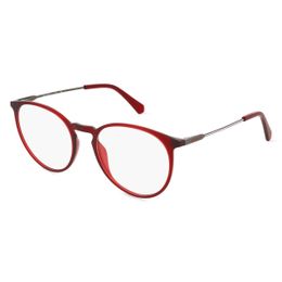 Gant GA3238 Brille Unisex | Fassung: Vollrand, Rund, Rot Gun