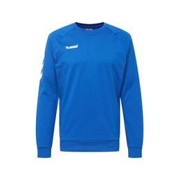 Hummel Sweatshirt Herren Gr&ouml;&szlig;e XL dunkelblau / wei&szlig;