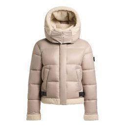 Khujo Jacke 'NESSIE2' Damen Gr&ouml;&szlig;e L hellbeige / greige Winterjacke