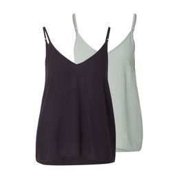 ABOUT YOU Top 'Juna' Damen Gr&ouml;&szlig;e XS pastellgr&uuml;n / schwarz