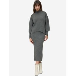 Hiccup Set: Kleid und Pullover Damen Gr&ouml;&szlig;e XL graumeliert