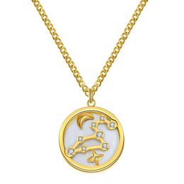 Hey Happiness Necklace 'Luminous Leo' female Gold size Onesize