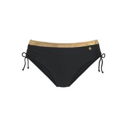 Lascana Bikinihose Damen Gr&ouml;&szlig;e M goldgelb / schwarz