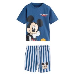 next Set 'Mickey Mouse' Jungen Gr&ouml;&szlig;e 116 creme / blau / schwarz / wei&szlig;
