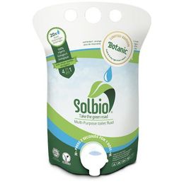 Solbio Botanic Sanit&auml;rfl&uuml;ssigkeit Toilettenpflege mit frischem Wildblumenduft 0,8 Liter - Sanit&auml;rreiniger & Pflege