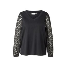 Only Carmakoma Shirt 'CAREFFIE' Damen Gr&ouml;&szlig;e 7XL schwarz
