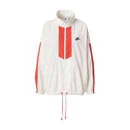 Nike Sportswear Jacke Damen Gr&ouml;&szlig;e M creme / dunkelorange / schwarz